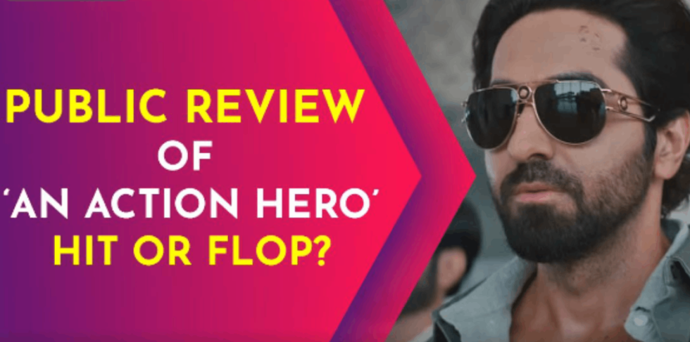 Public Review Of An Action Hero: Ayushman Khurana’s ‘An Action Hero’ Is ...
